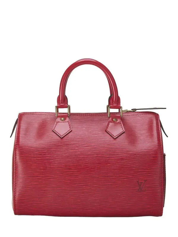 LOUIS VUITTON Epi Speedy 25 - Red