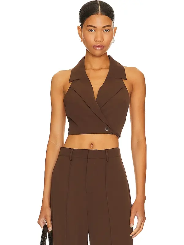 LOVERS AND FRIENDS Tory Top - Brown