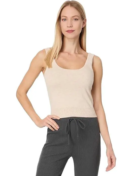 Eberjey Recycled Sweater Tank - Beige