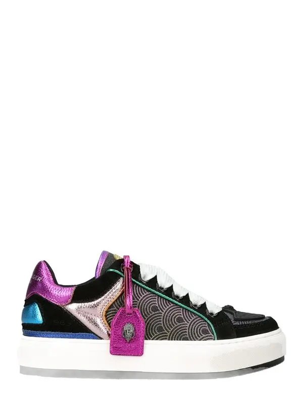 Kurt Geiger Southbank Panelled Sneakers - Black