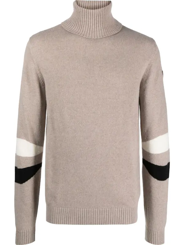 Rossignol Signature Roll-neck Sweater - Neutrals