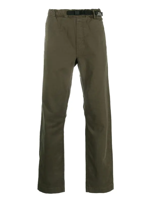 Woolrich Slide-buckle Straight-leg Trousers - Green