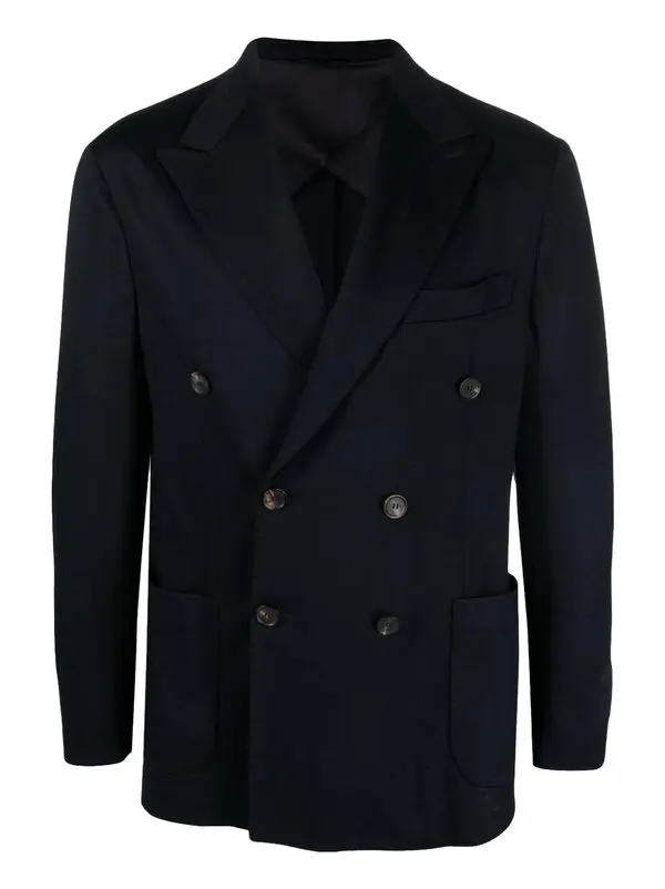 DOPPIAA Double-breasted Blazer - Blue