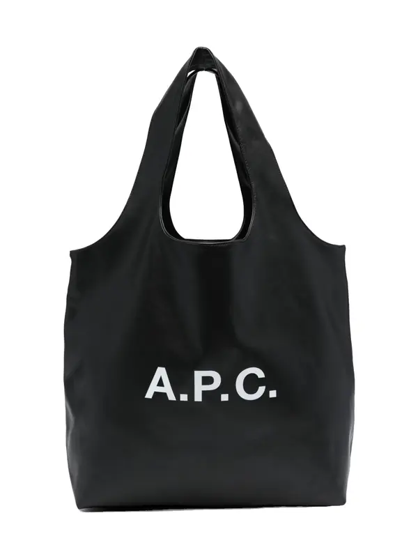 A.p.c. Ninon Logo-print Tote Bag - Black