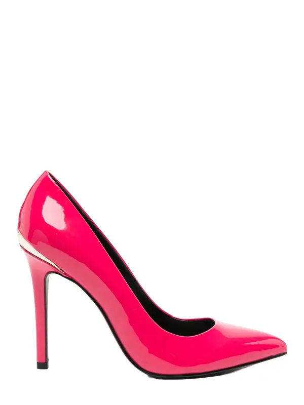 Just Cavalli 100mm Patent Pointed-toe Pumps - Pink