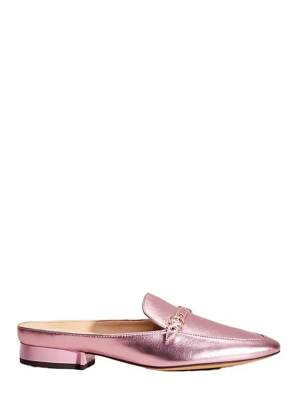 Coach Restored Irene Mule - Metallic Pink