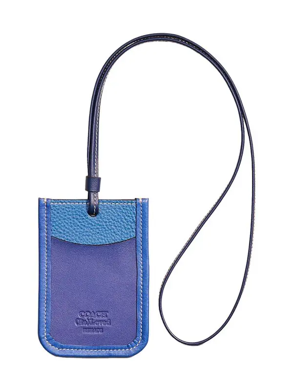 COACH Remade Lanyard - Blue Multi