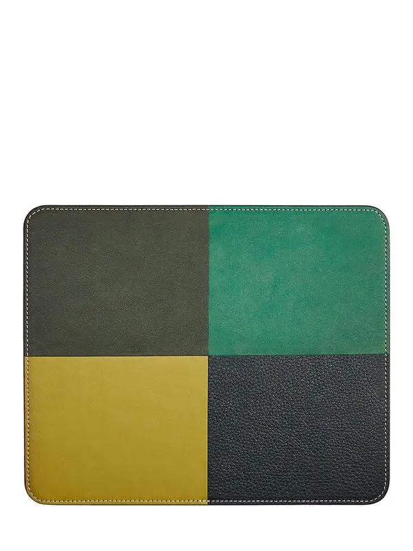 COACH Remade Colorblock Mouse Pad - Green Multi