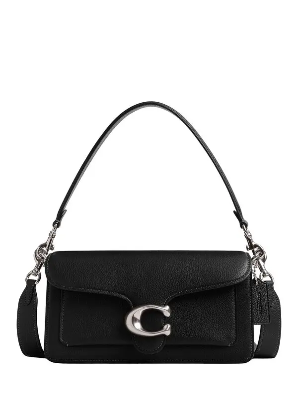 COACH Tabby Shoulder Bag 26 - Silver/black