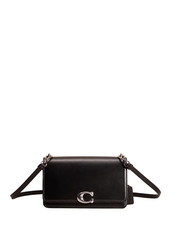 COACH® Restored Bandit Shoulder Bag - Silver/black