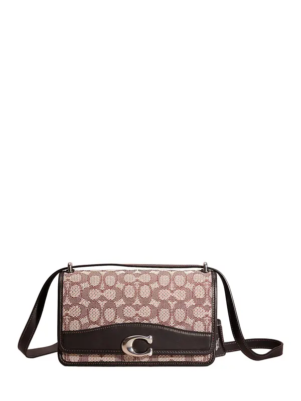 COACH® Restored Bandit Shoulder Bag - Silver/cocoa Black