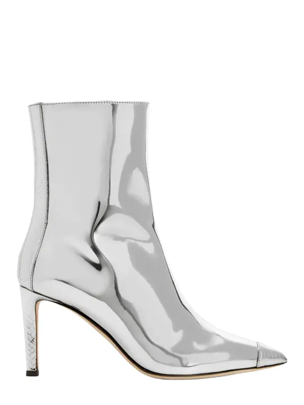 GIUSEPPE ZANOTTI 85mm Mirea Boots - Silver