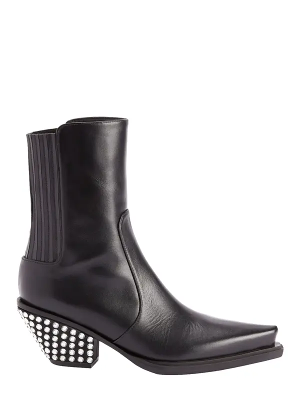 GIUSEPPE ZANOTTI Yanhira 75mm Ankle Boots - Black