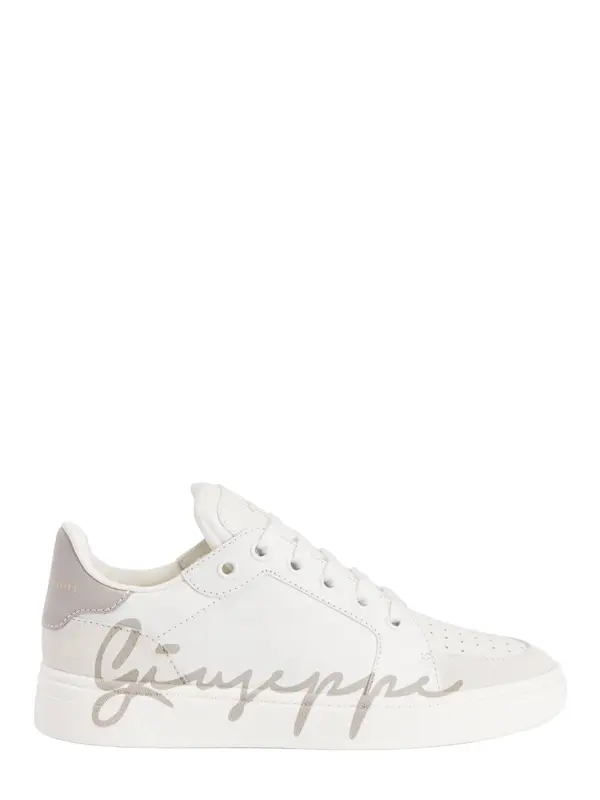 GIUSEPPE ZANOTTI Logo-print Sneakers - White