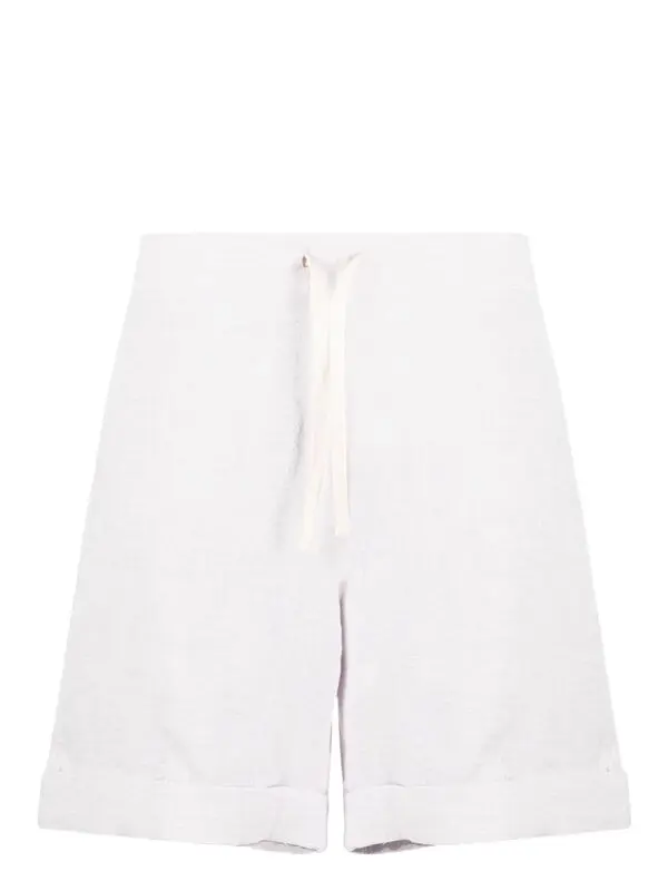 Marané Linen Shorts - Purple