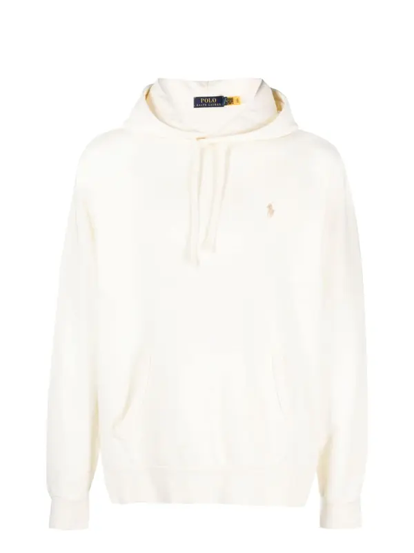 Polo Ralph Lauren Polo Pony-embroidered Hoodie - White