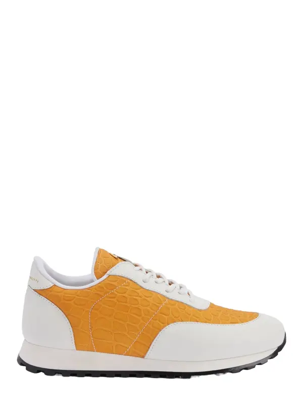 GIUSEPPE ZANOTTI Jimi Lace-up Sneakers - Orange