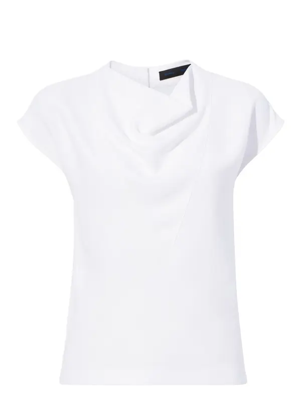 Proenza Schouler Matte Viscose Crepe Shell Top - White