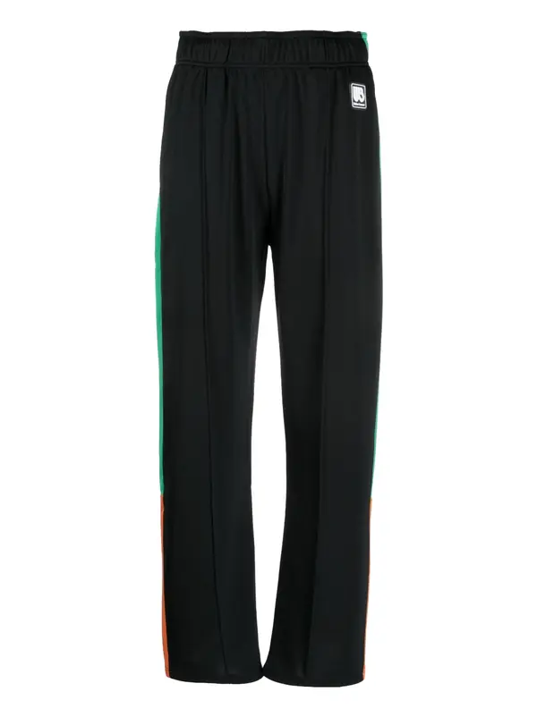 WALES BONNER Logo-patch Track Pants - Black