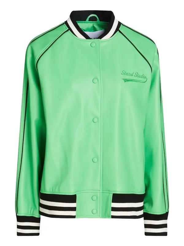 STAND STUDIO Eloise Bomber Jacket - Green