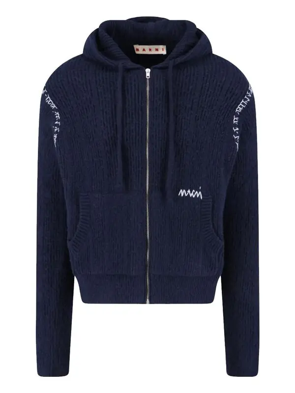 Marni Wool-cashmere Sweater - Blue