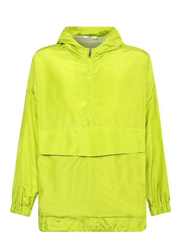 Valentino Garavani Three-quarter Hooded Coat - Green