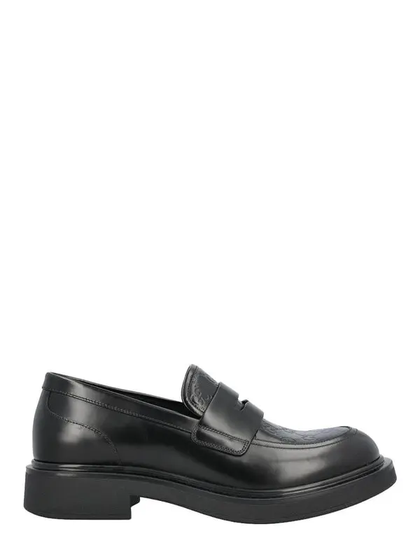 Gucci Gg Loafers - Black