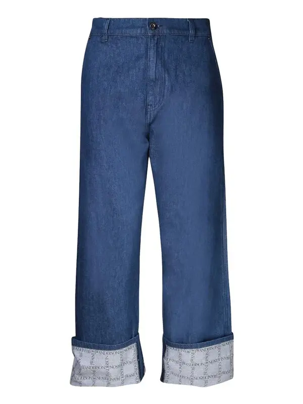 JW Anderson Wide Leg Jeans - Blue