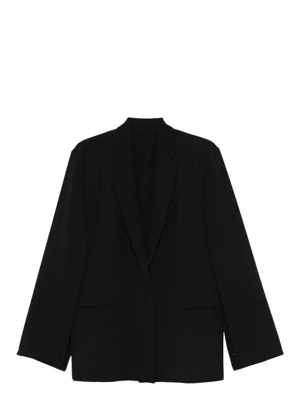 Alberta Ferretti Single-breasted Jacket - Black