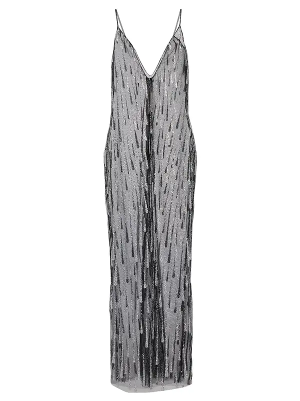 RODARTE Embellished Maxi Dress - Black