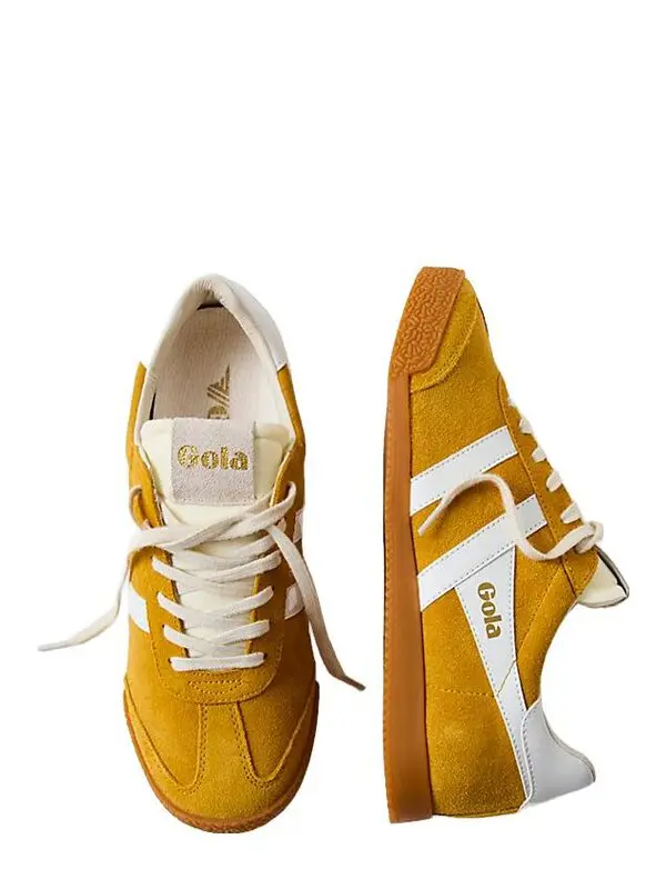 Gola Elan Suede Sneakers - Sun Yellow