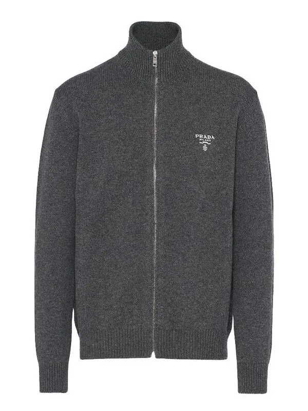 Prada Cashmere Hoodie - Grey