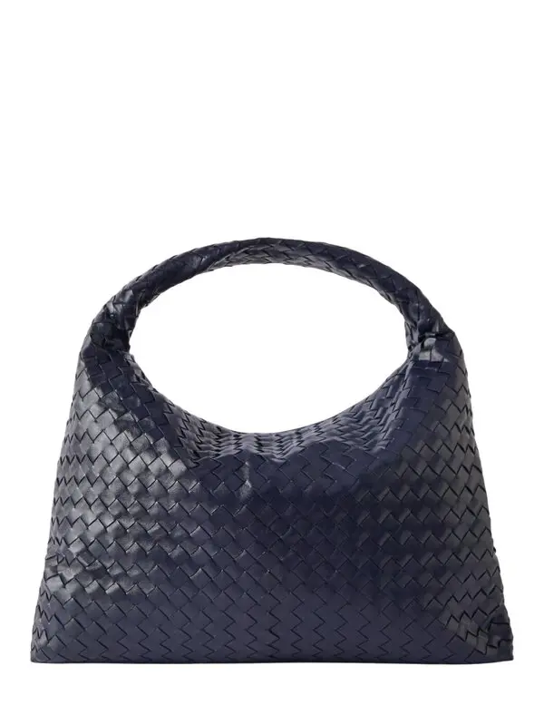 Bottega Veneta Hop Large Shoulder Bag - Blue