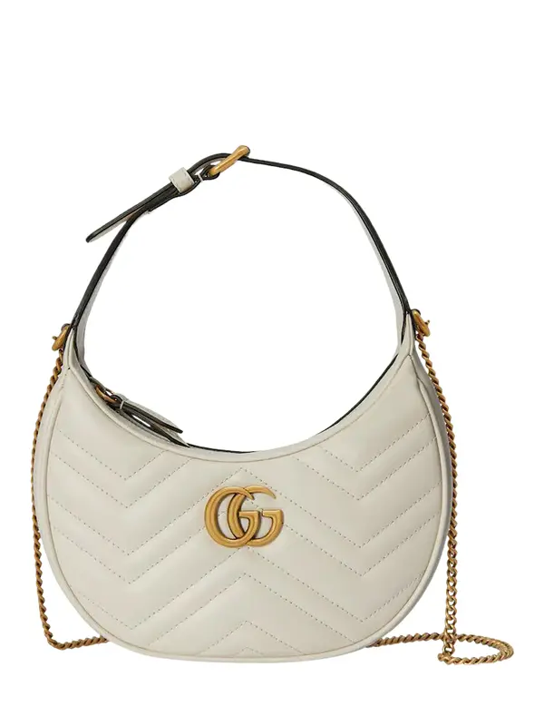 Gucci Gg Marmont Mini Bag - White