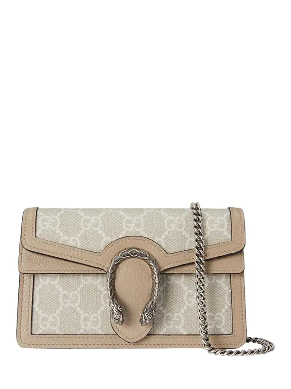 Gucci Dionysus Gg Super Mini Bag - Cream