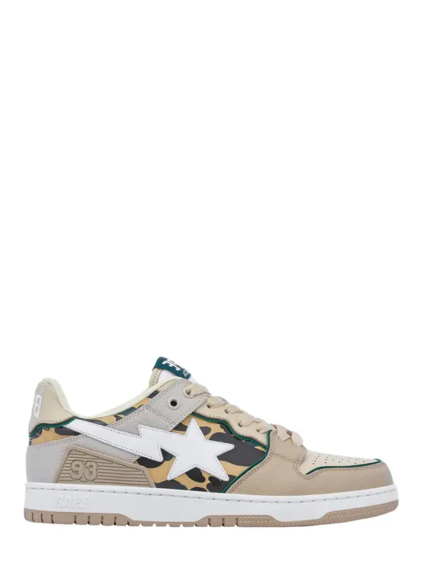 BAPE Sk8 Sta #4 - Cream
