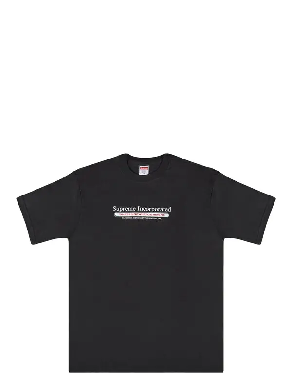 Supreme Inc. T-shirt - Black