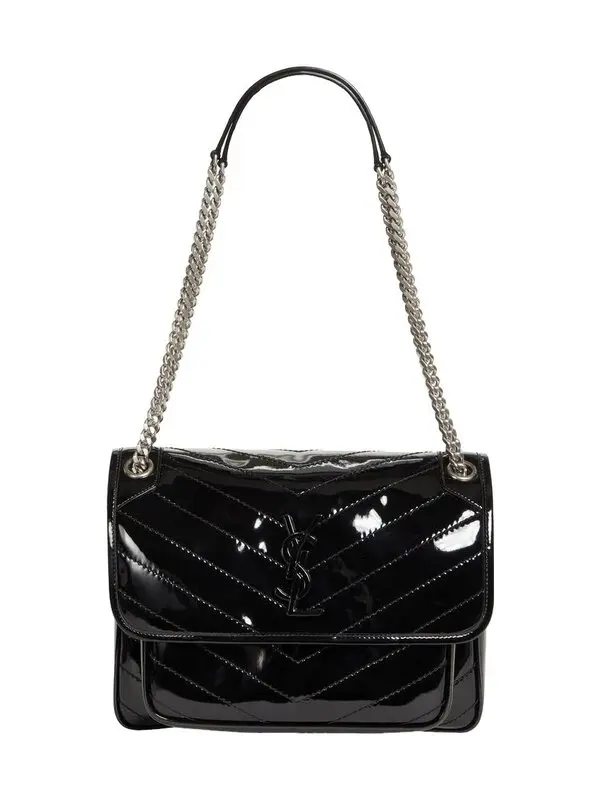 Saint Laurent Medium Niki Shoulder Bag - Noir