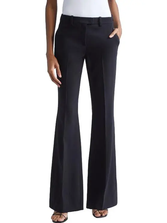 Michael Kors Haylee Flare Leg Pants - Black