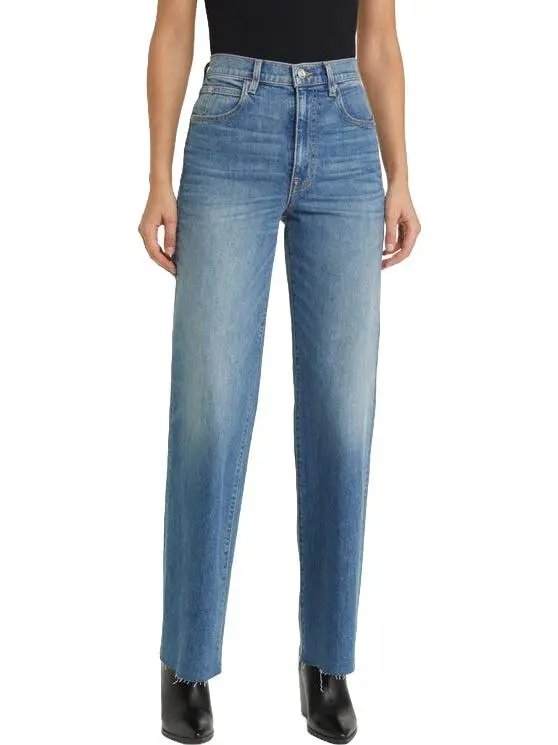 SLVRLAKE Grace High-waist Wide-leg Jeans - Laurel Canyon