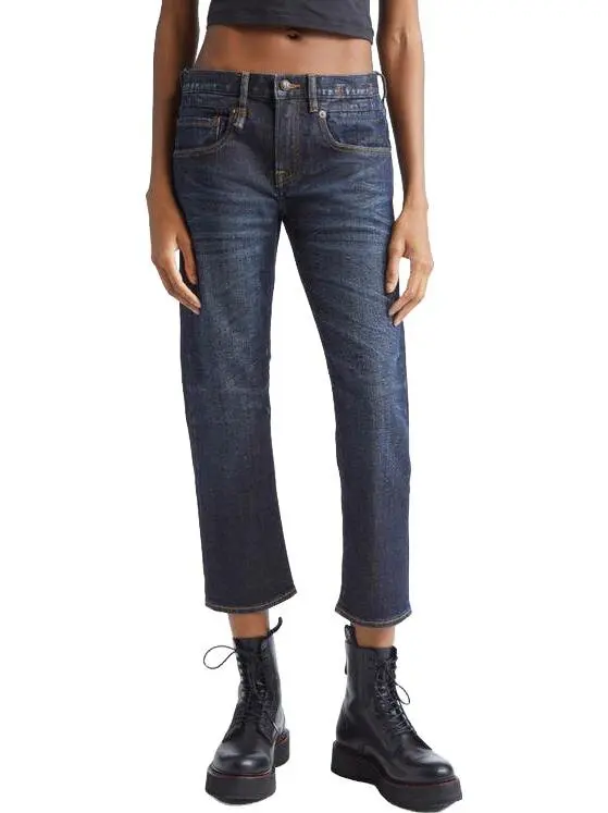 R13 Boyfriend Straight-leg Jeans - Avery Indigo