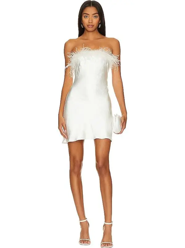 LOVERS AND FRIENDS Moira Mini Dress - White
