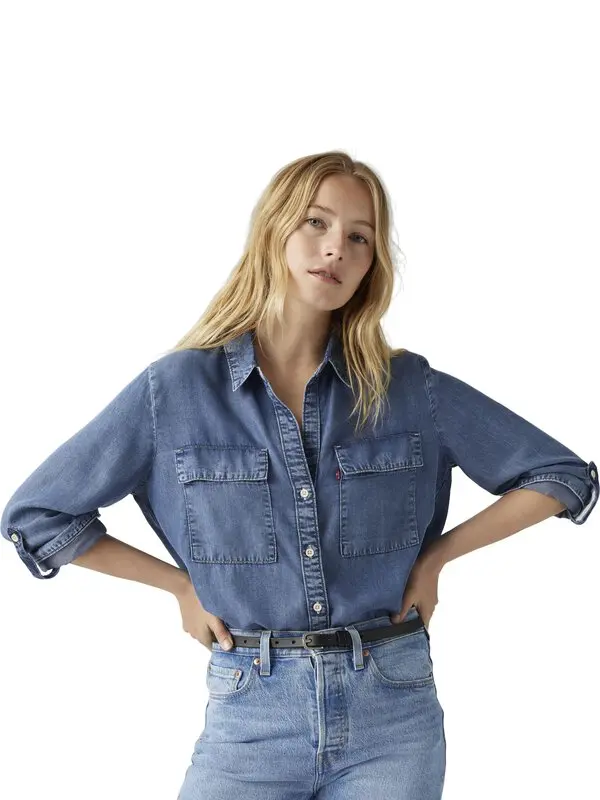 LEVI'S Doreen Utility Shirt - In Patches