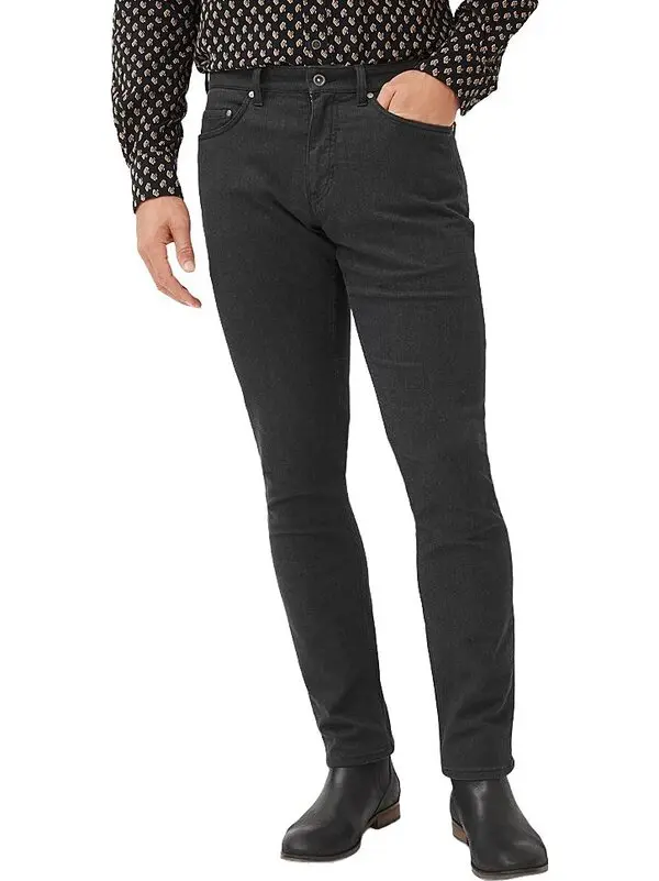 Rodd & Gunn Motion Melange Straight Fit Jeans - Onyx