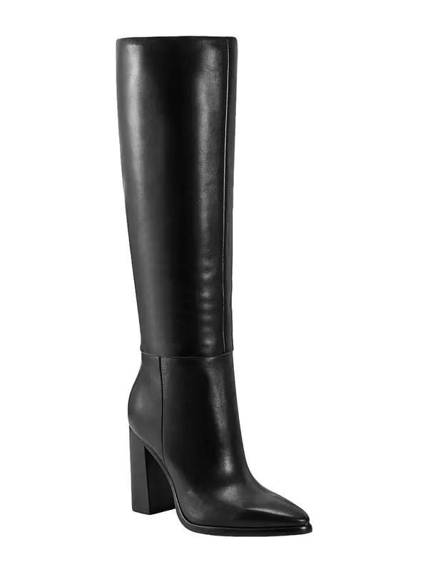 MARC FISHER LTD. Lannie High Heel Boots - Black