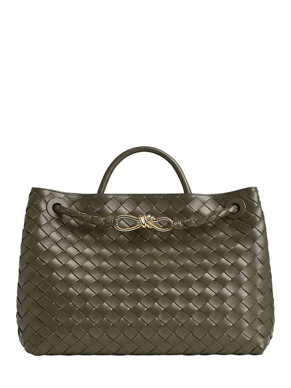 Bottega Veneta Andiamo Top Handle Bag - Cypress