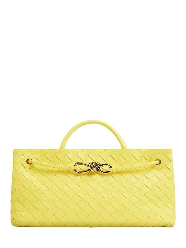 Bottega Veneta Andiamo Shoulder Bag - Yellow