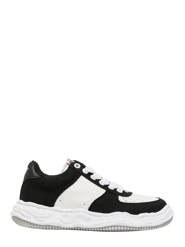 Mihara Yasuhiro Wayne' Canvas Sneakers - Black