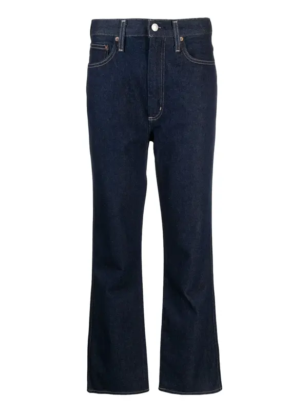 AGOLDE Whisper Mid-rise Flared Jeans - Blue
