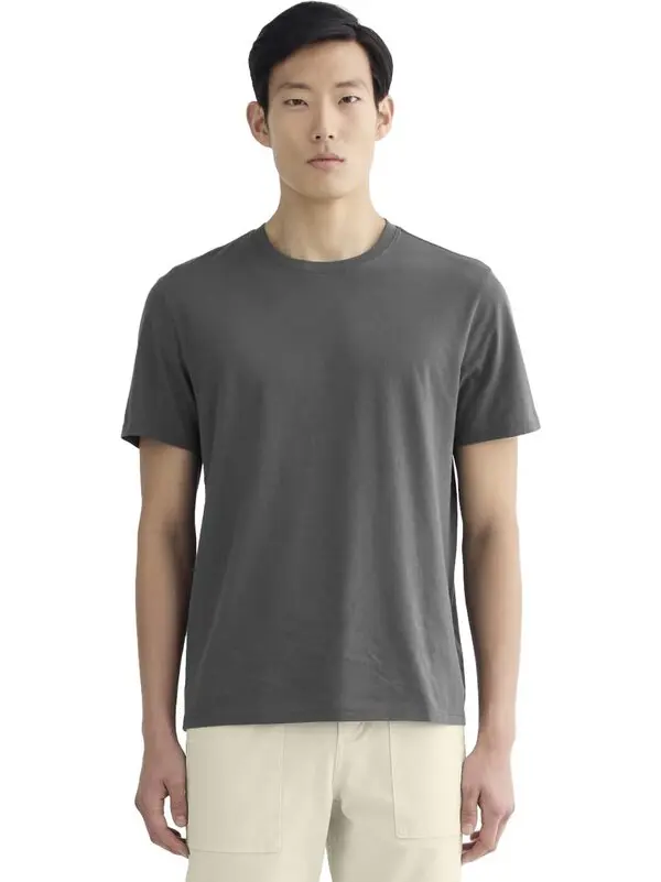Everlane Essential Organic Crew Neck Tshirt - Graphite